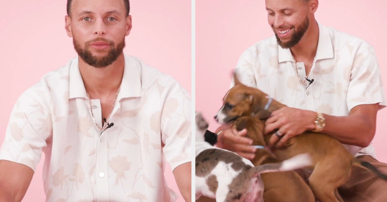 Stephen Curry Puppy Interview