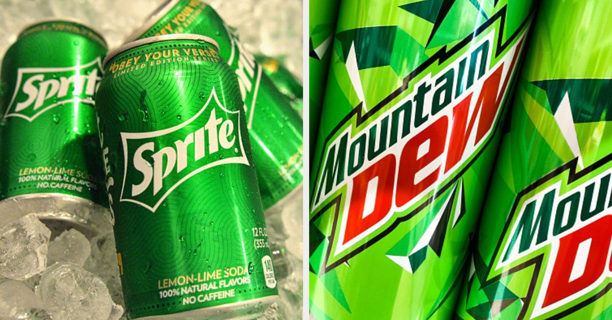 Let's See If You’re More Sprite Or Mountain Dew