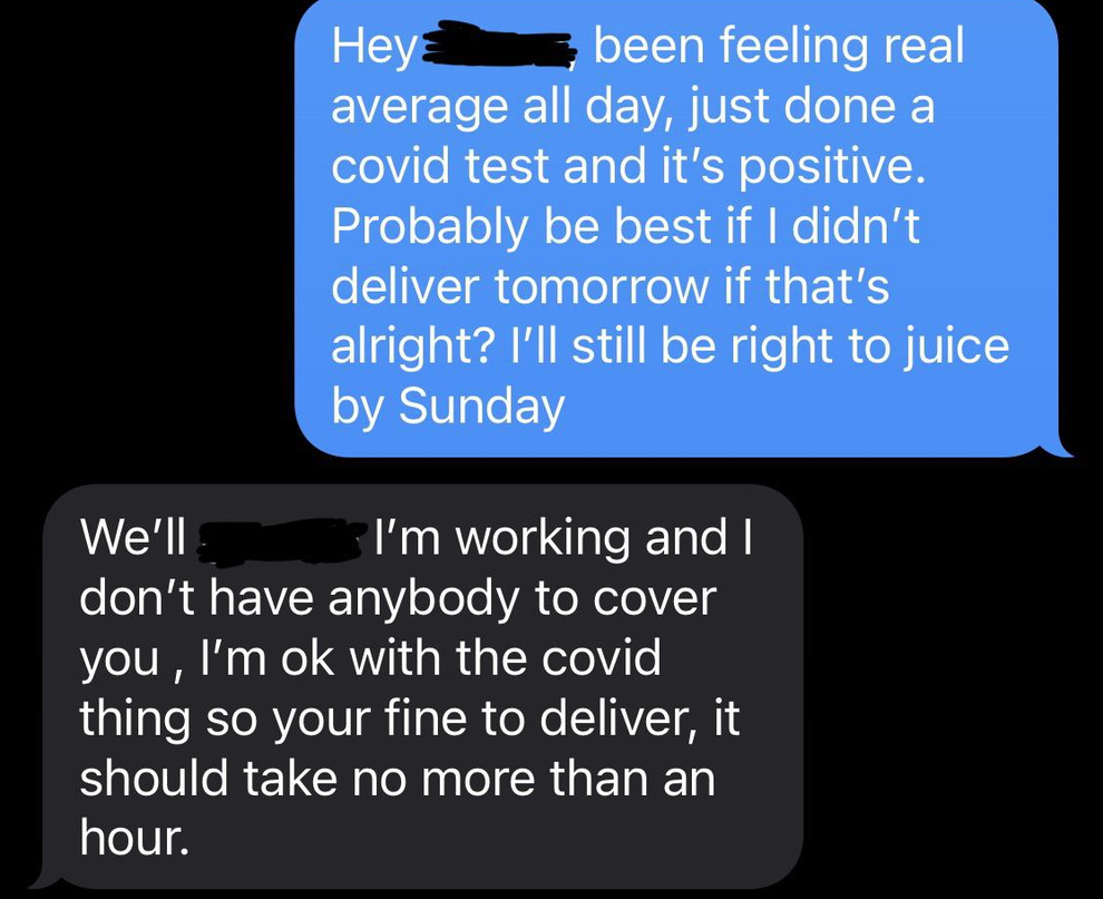15 Most Shocking Text Messages Bosses Sent To Employees
