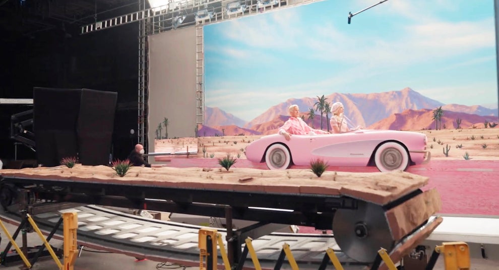 Barbie Behind The Scenes Travel Montage No CGI