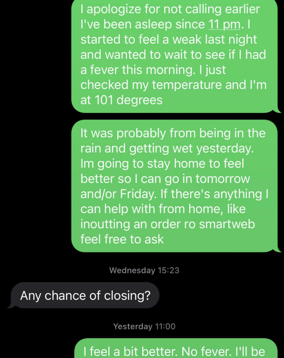 15 Most Shocking Text Messages Bosses Sent To Employees