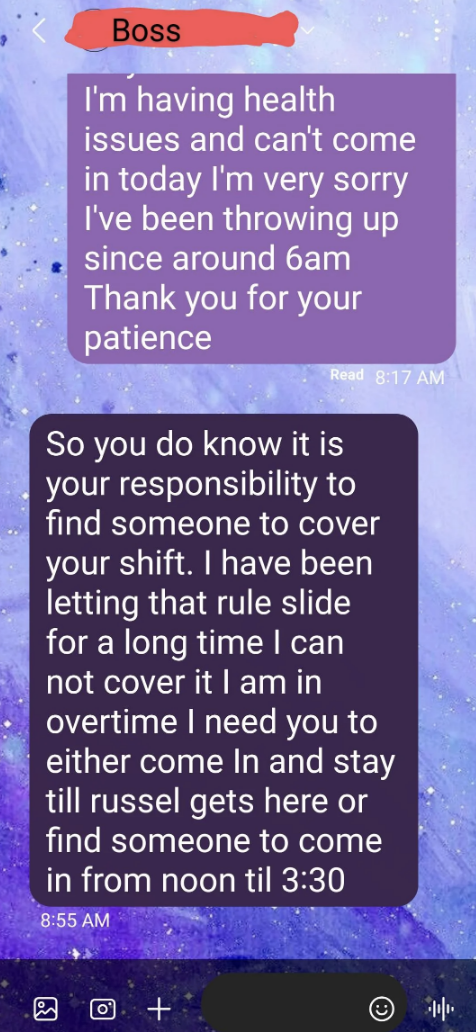 15 Most Shocking Text Messages Bosses Sent To Employees