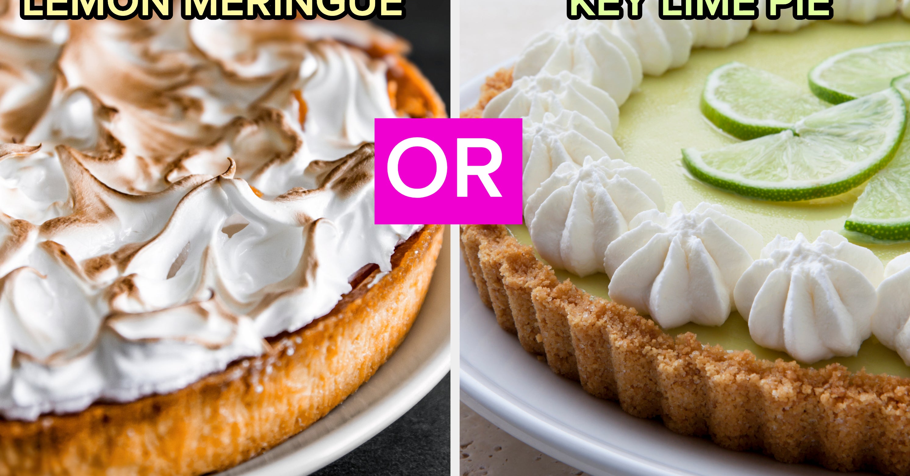These Desserts Are Veeeeery Similar, But You Can Only Choose One