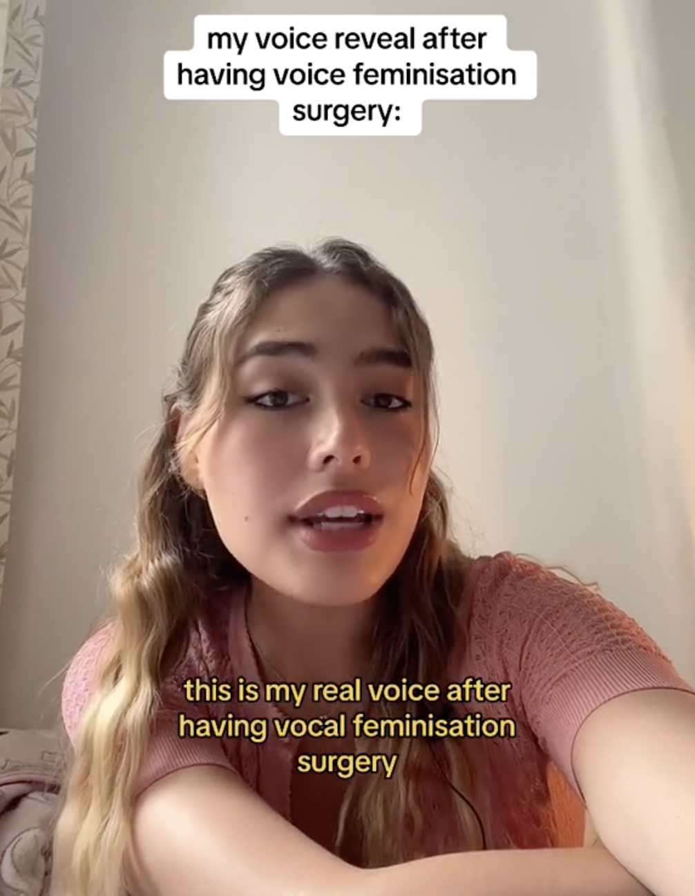 TikTok Star AJ Clementine Shares Vocal Feminization Surgery