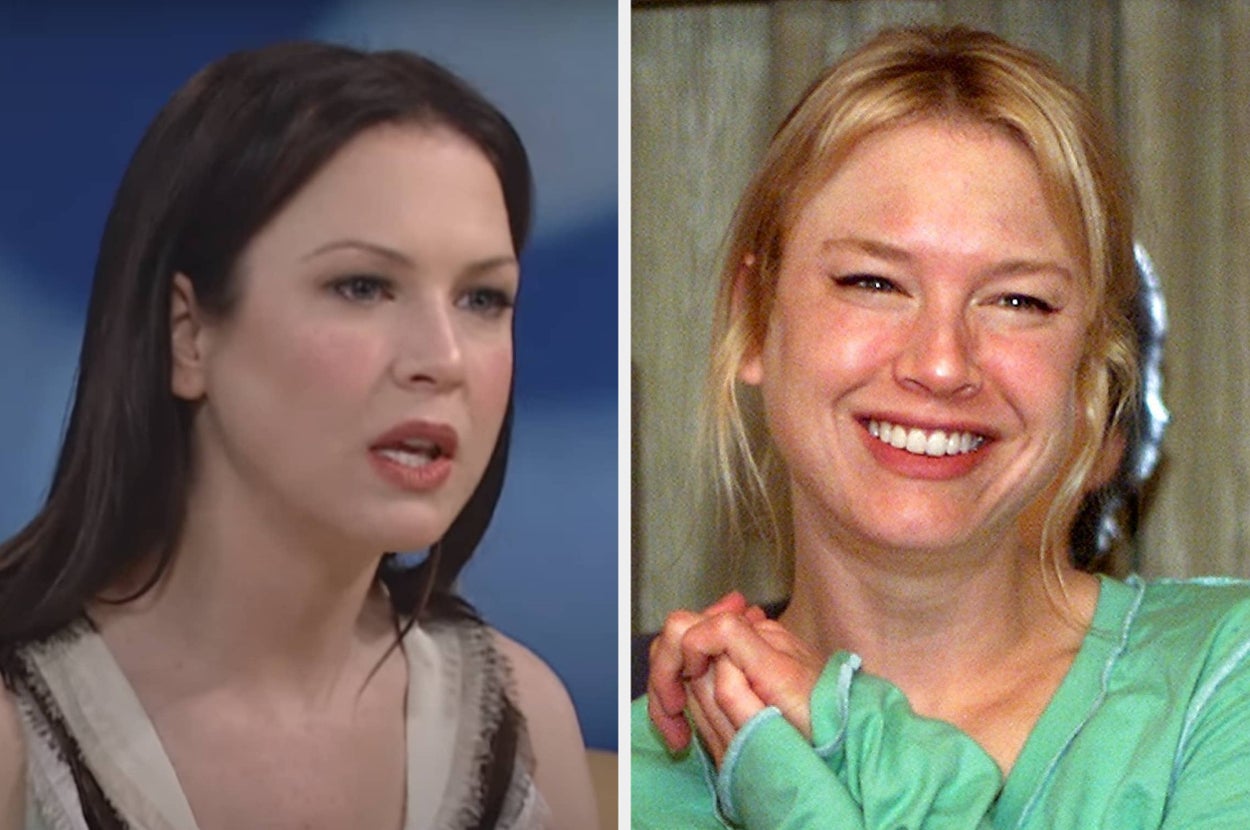 renee zellweger weight before bridget jones