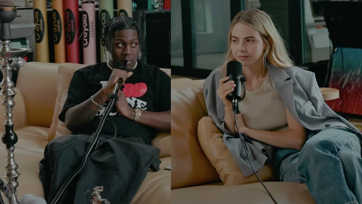 Lil Yachty's Bobbi Althoff Interview Interrupted by Drake | Complex