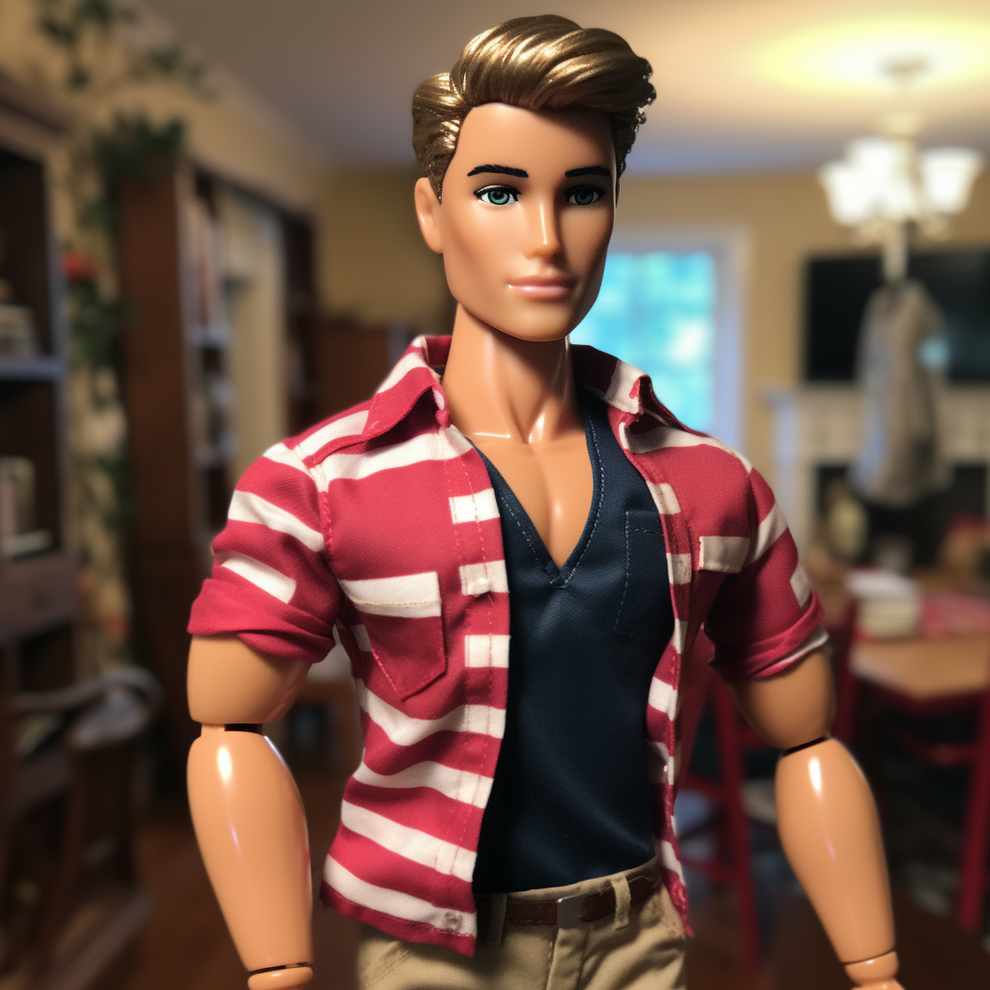 AI Photos Of Ken Dolls From Every US State