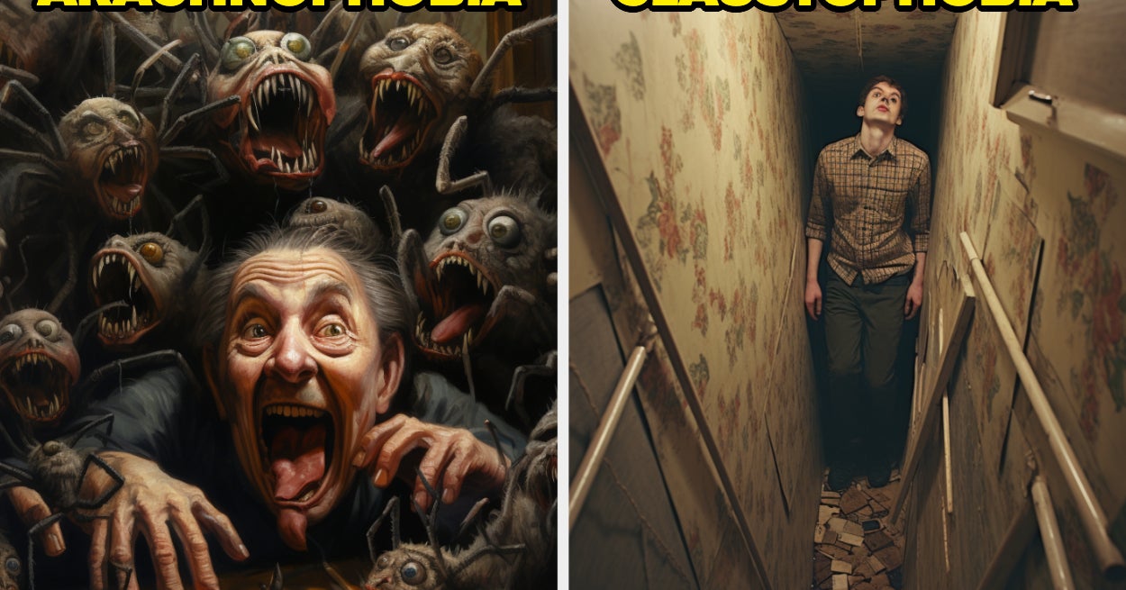 17 AI Depictions Of Phobias