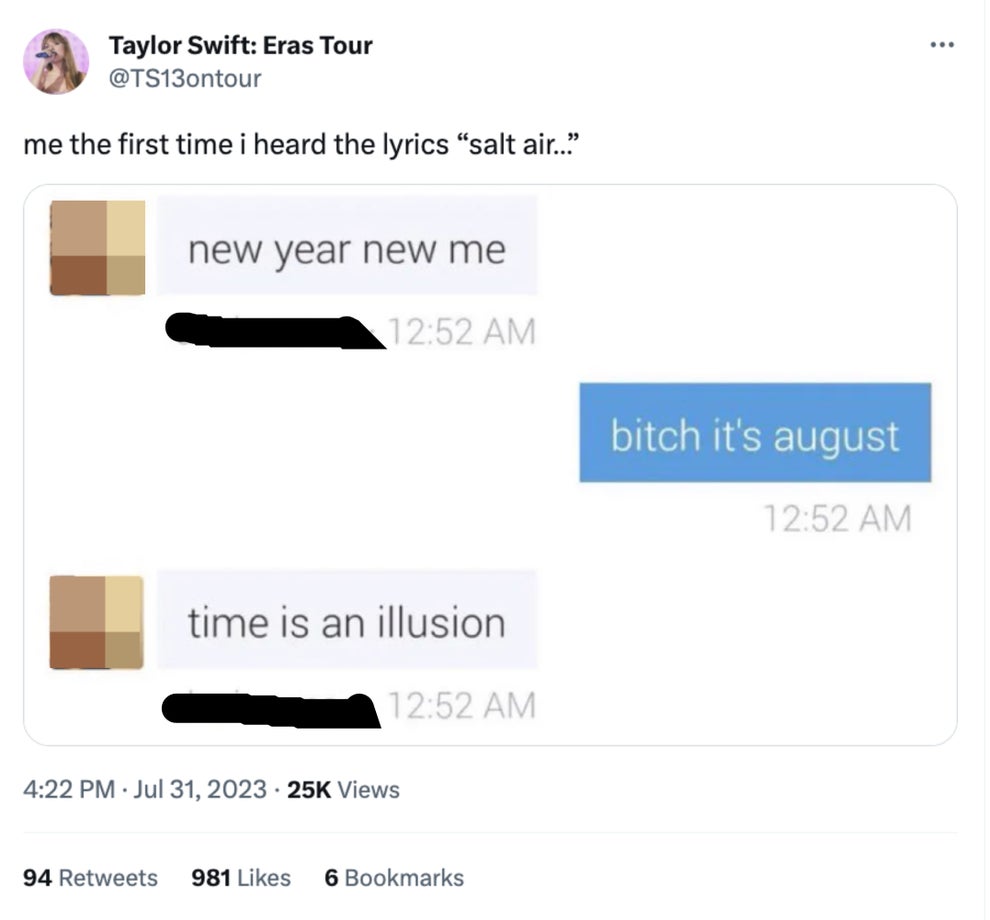 21 Funny Taylor Swift August Tweets