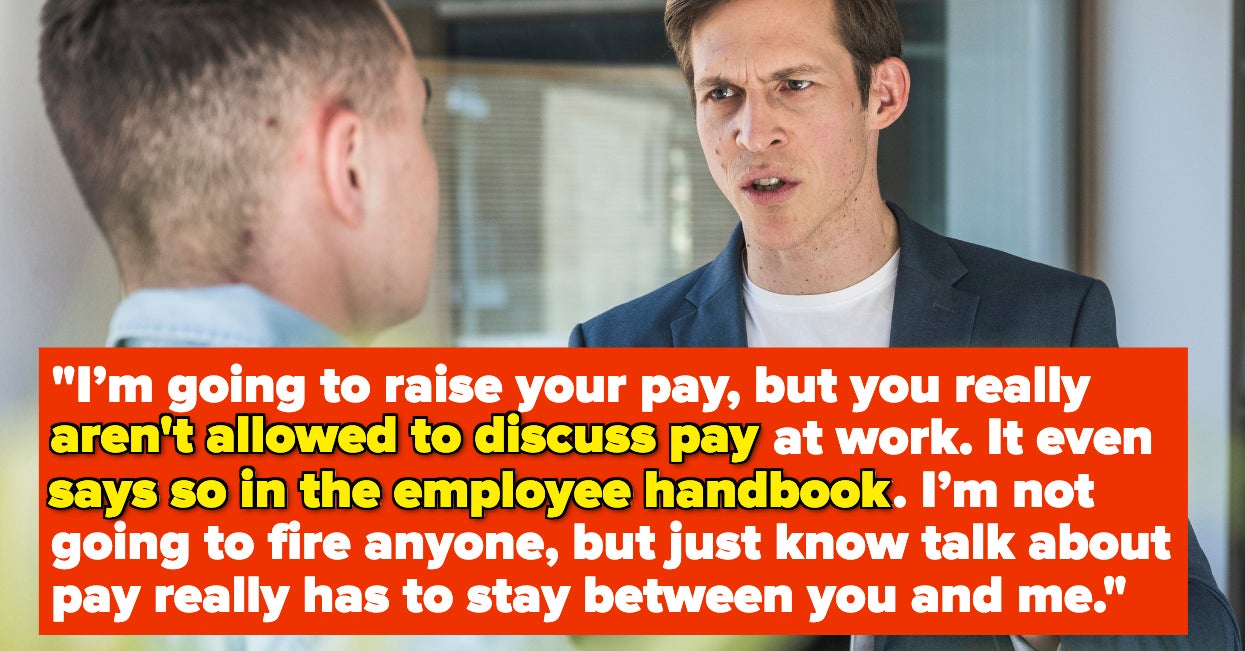 Employee Reprimanded For Discussing Pay