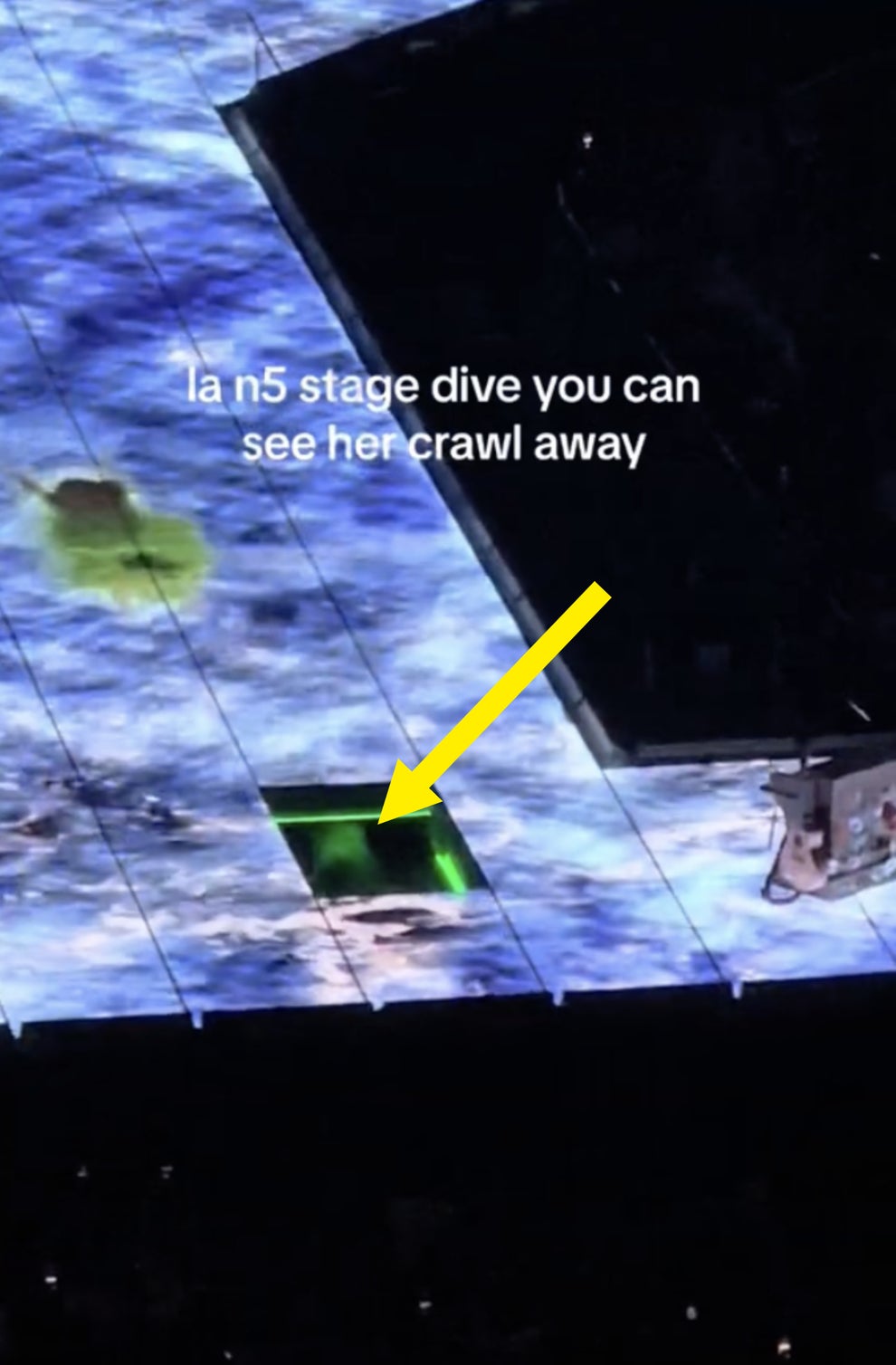 The Mystery Behind Taylor Swift's Stage Dive Revealed