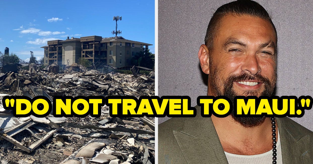 Jason Momoa's Maui Wildfires Message