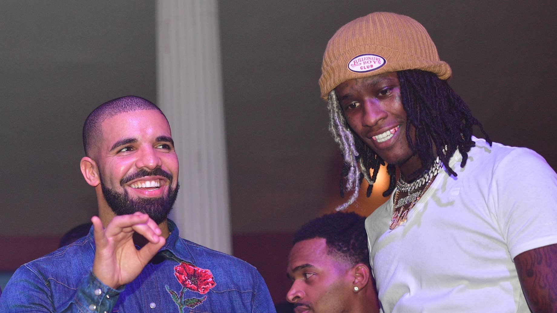 Drake Supports Young Thug With Custom "STOP RICO" Hoodie | Complex