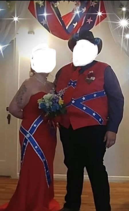 Rebel Flag Wedding Dresses