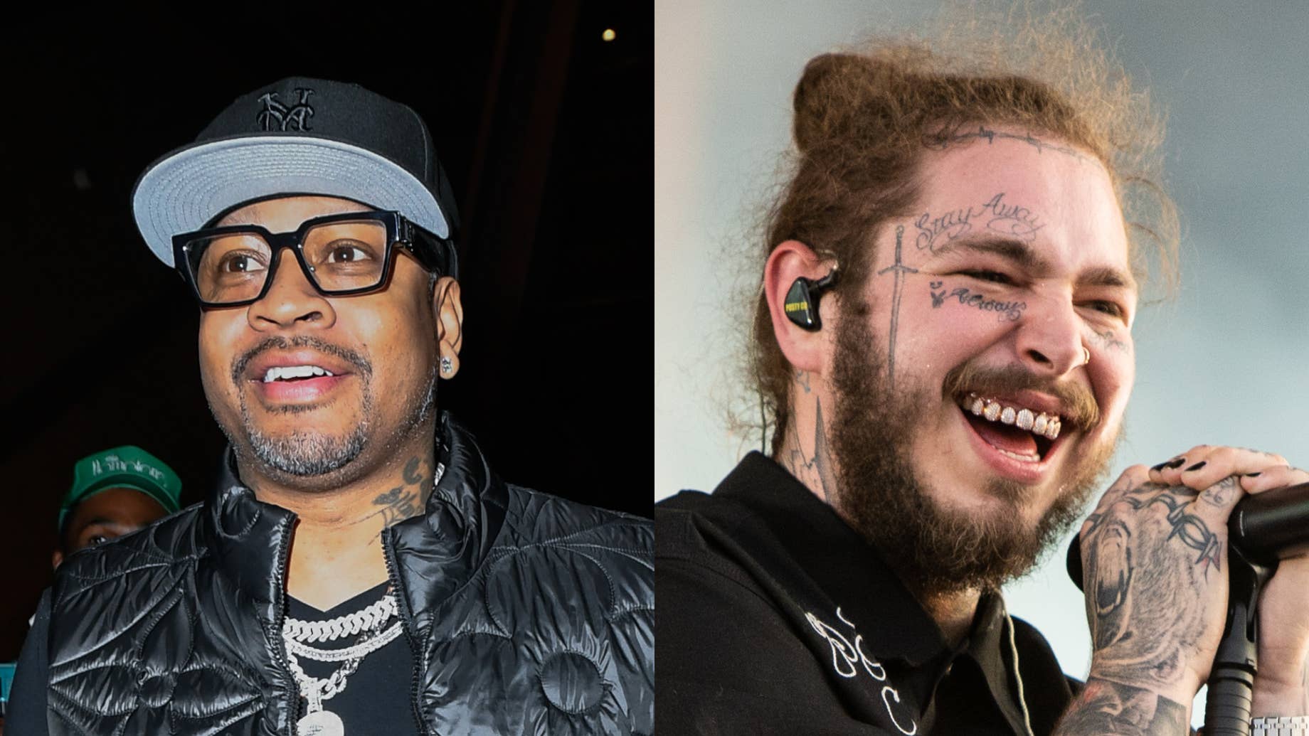 Allen Iverson Praises Post Malone’s “White Iverson” Hitting 1 Billion ...