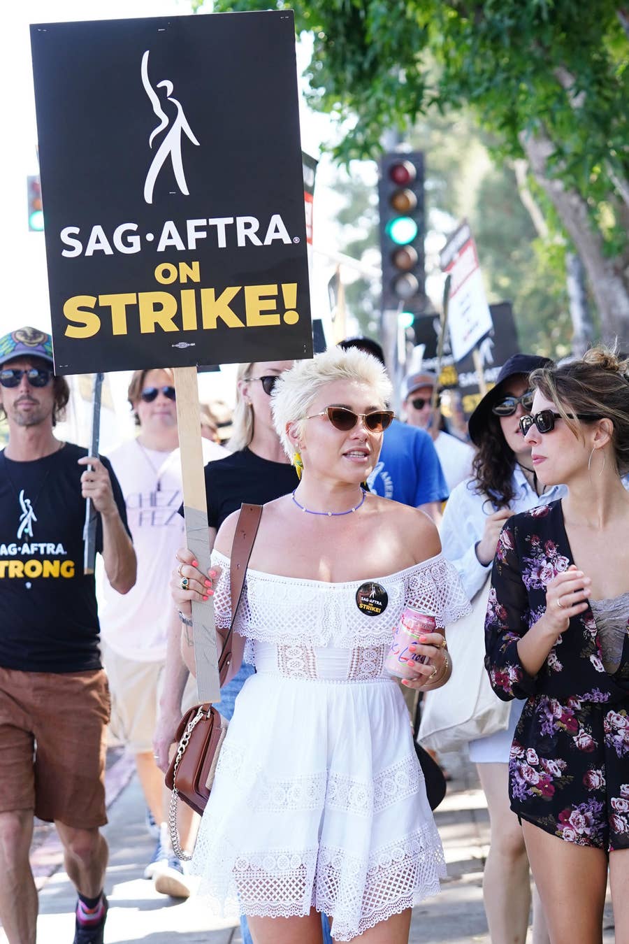 Celebrities On The Picket Line 60 Photos - Moonagedaydream.film