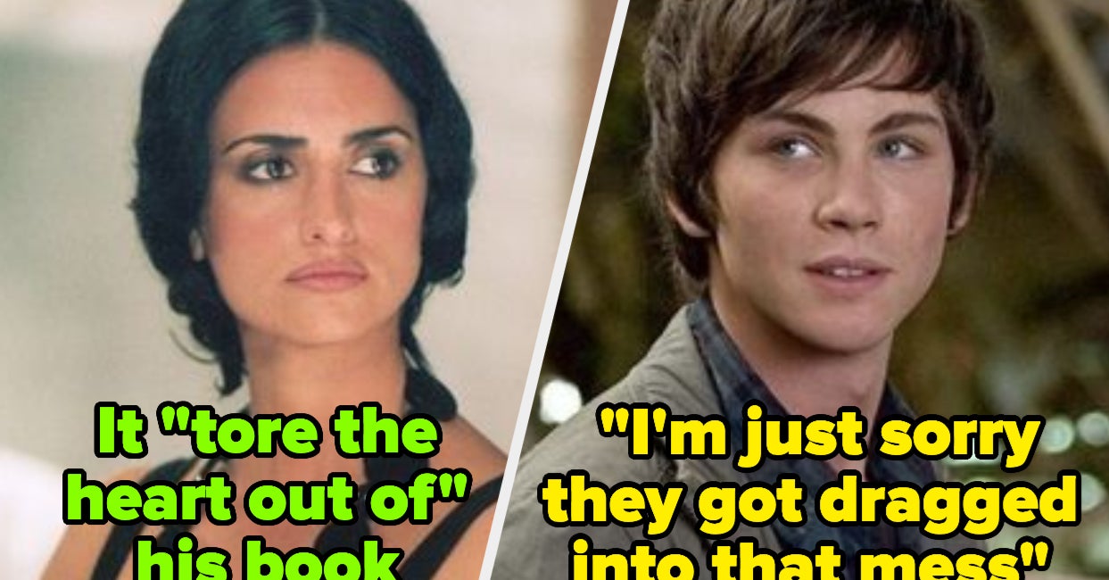 12 Book To Movie Adaptations That The Authors Hate