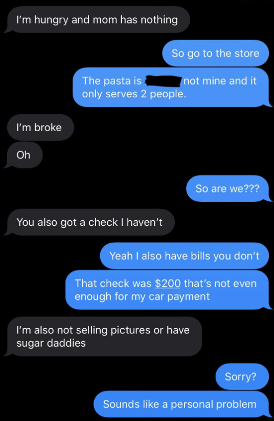 23 Screenshots Of Siblings Begging