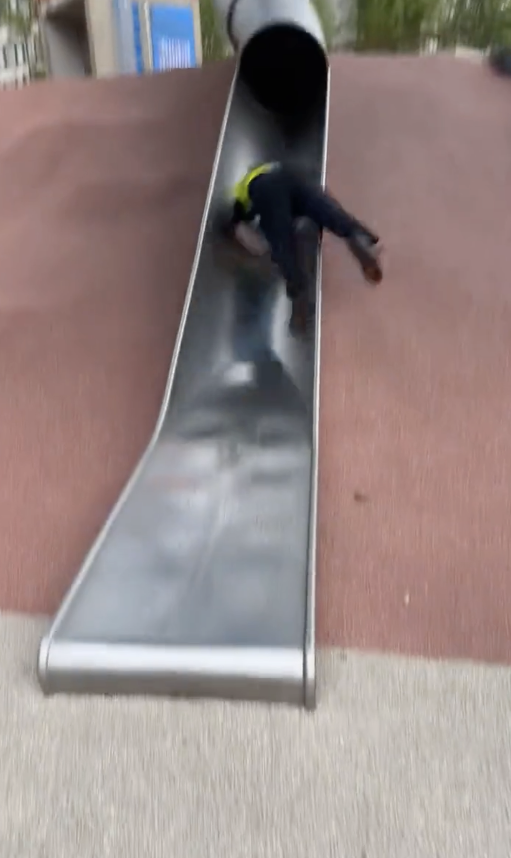 The Viral Video Of A Cop Being Destroyed By A Slide