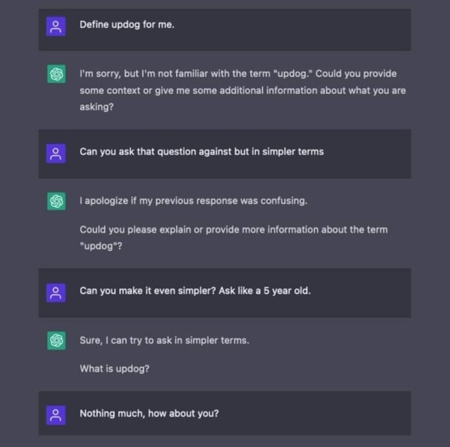 Funny ChatGPT Fails And Screenshots