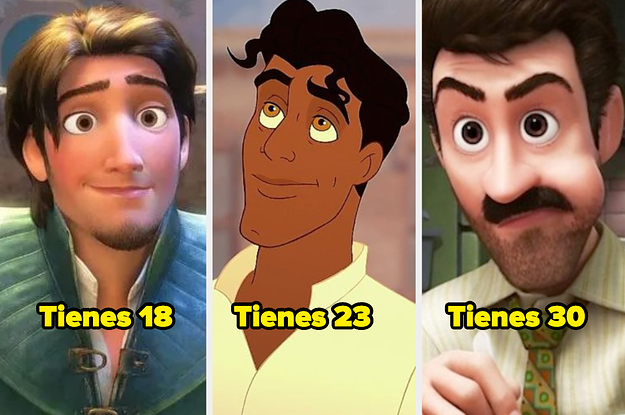 Test de la edad con personajes de Disney