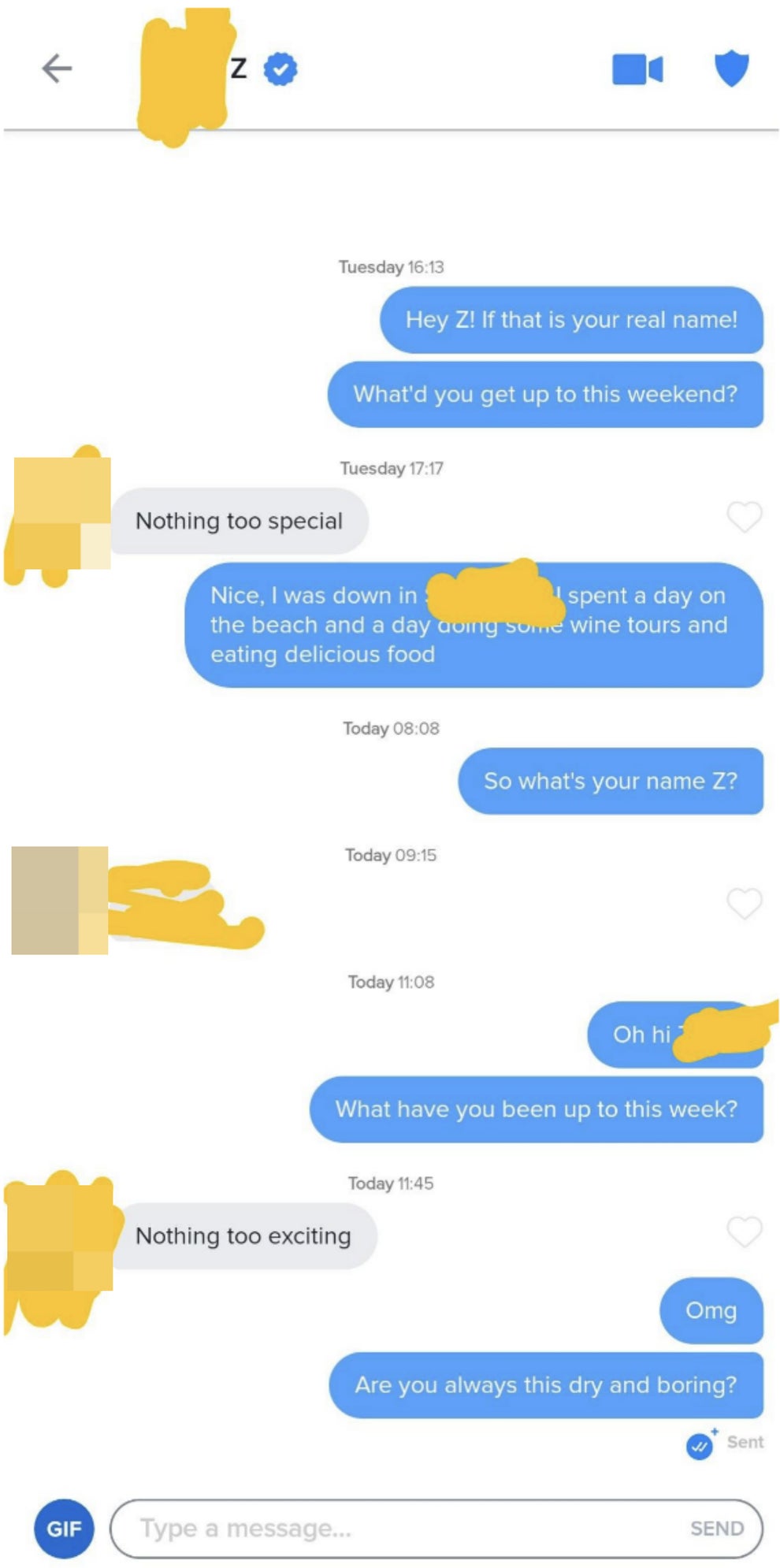 18 Wild Screenshots Of Tinder, Bumble, And Hinge Messages
