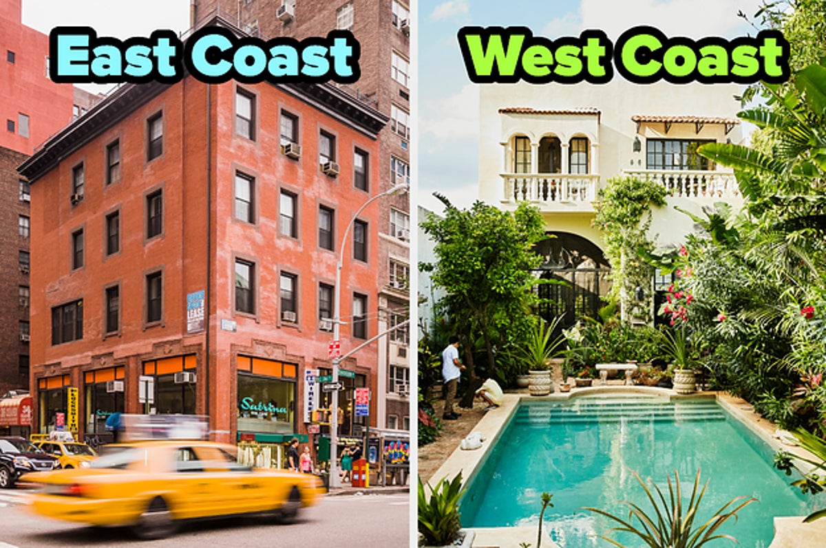 East Coast Vs West Coast Living