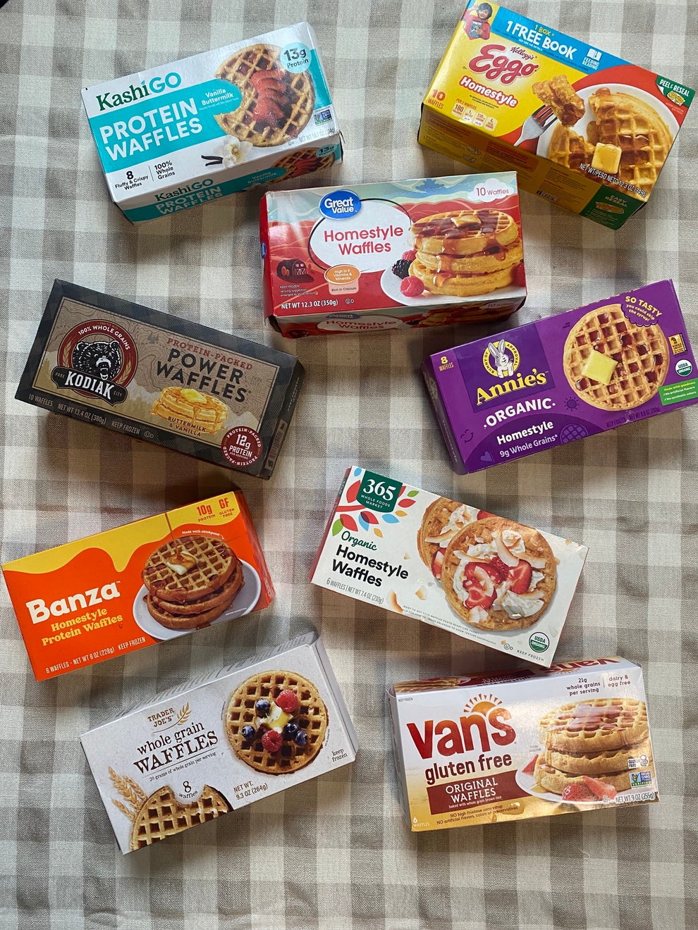 I Tried 9 Popular Frozen Waffles To Find The Best One