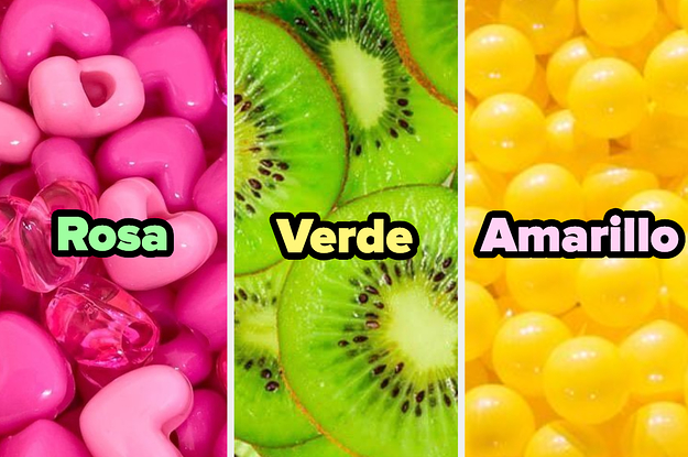 Puedo adivinar tu color favorito solo con tu selección en cosas raras