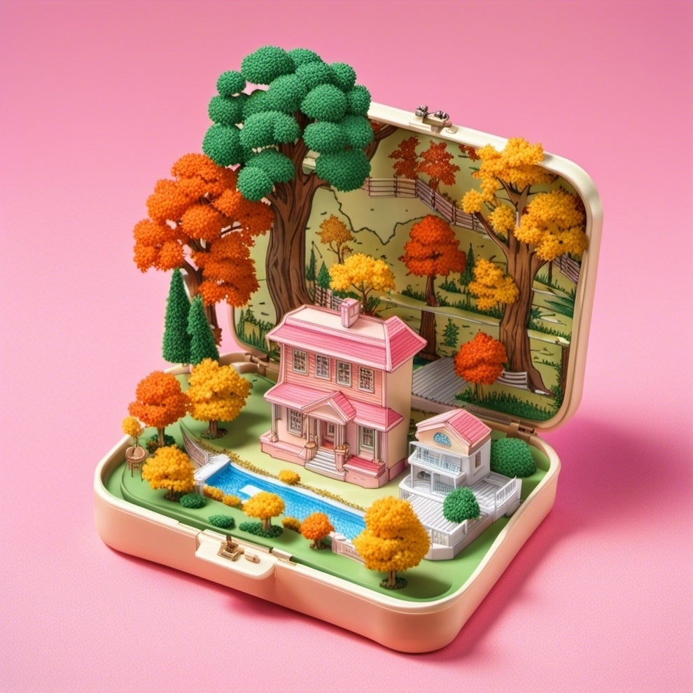 AI Images Of US States As Polly Pockets