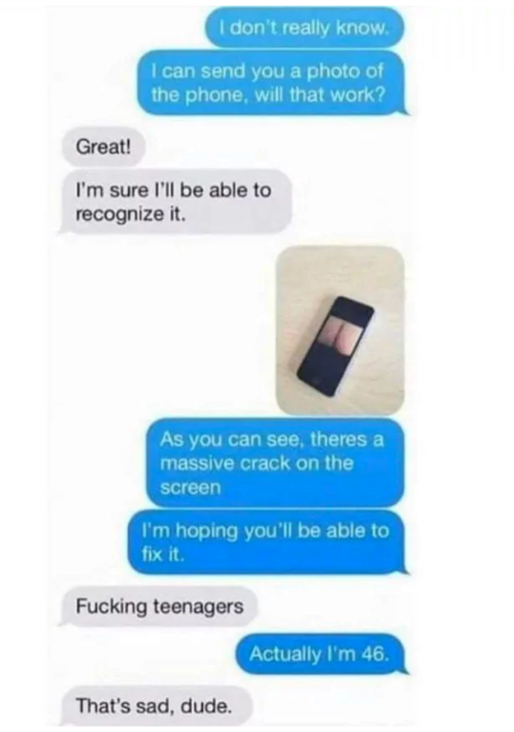 17 Surprising and Funny Text Message Replies That'll Make Your Day