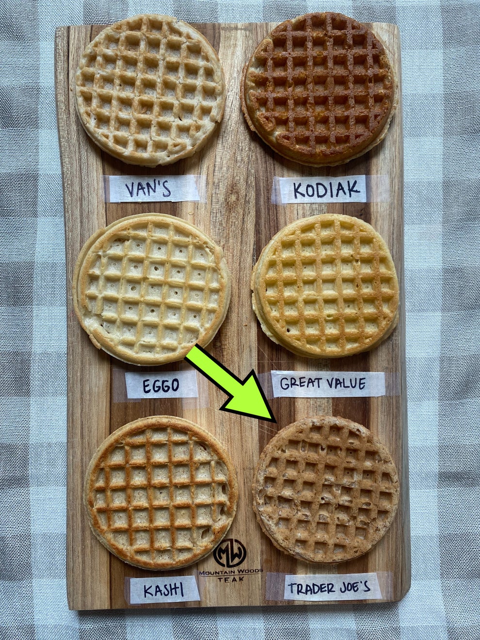 I Tried 9 Popular Frozen Waffles To Find The Best One