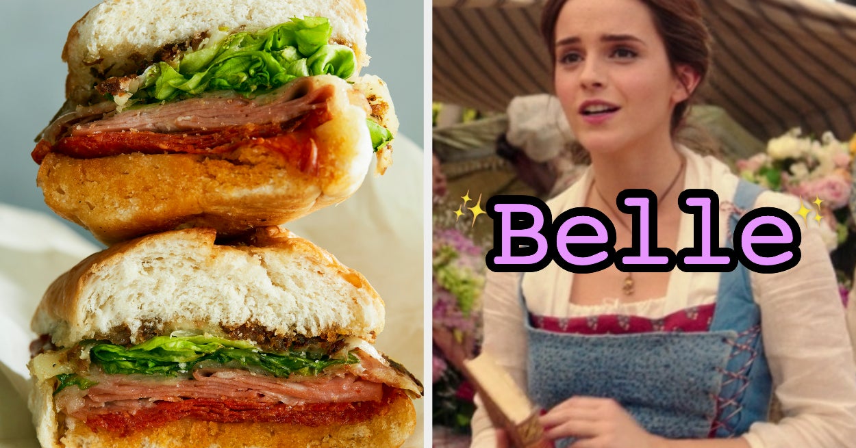 Your Sandwich Order Will Reveal Which Disney Princess You Are Deep Down ...