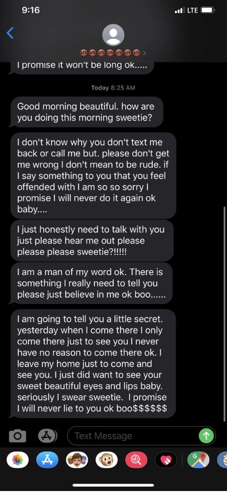 14 Stalking Victim Screenshots That Are Chilling