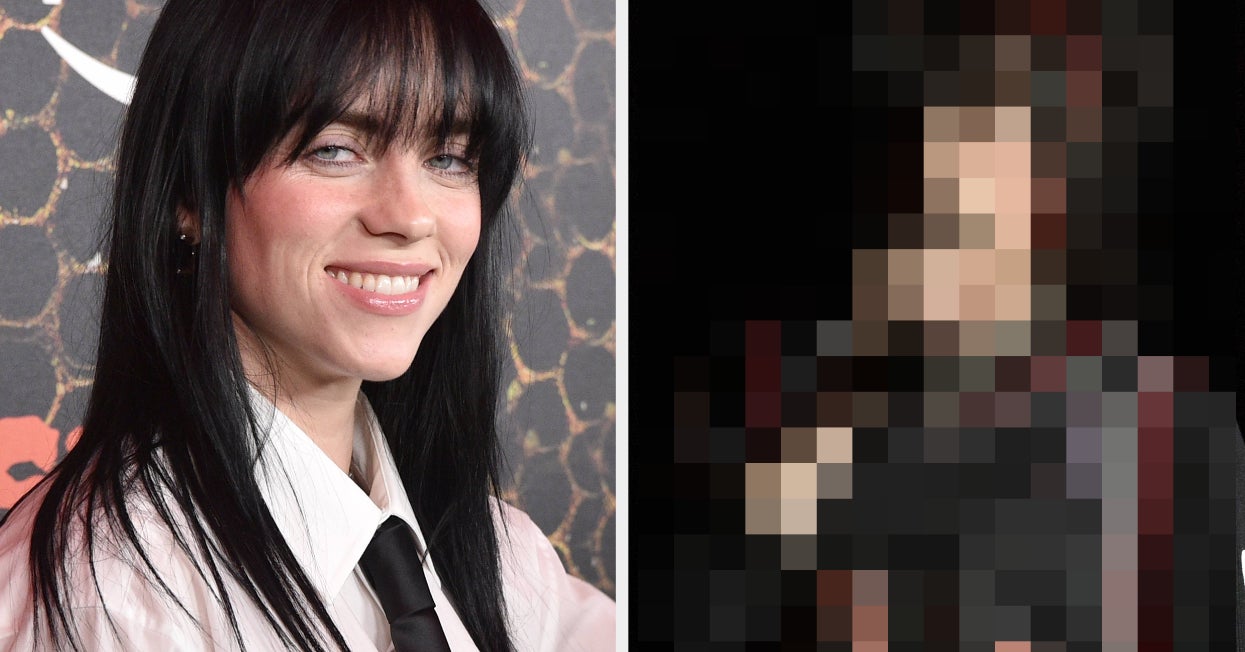 Billie Eilish Dyed Her Roots Red, Like How She Used To Do The Green ...