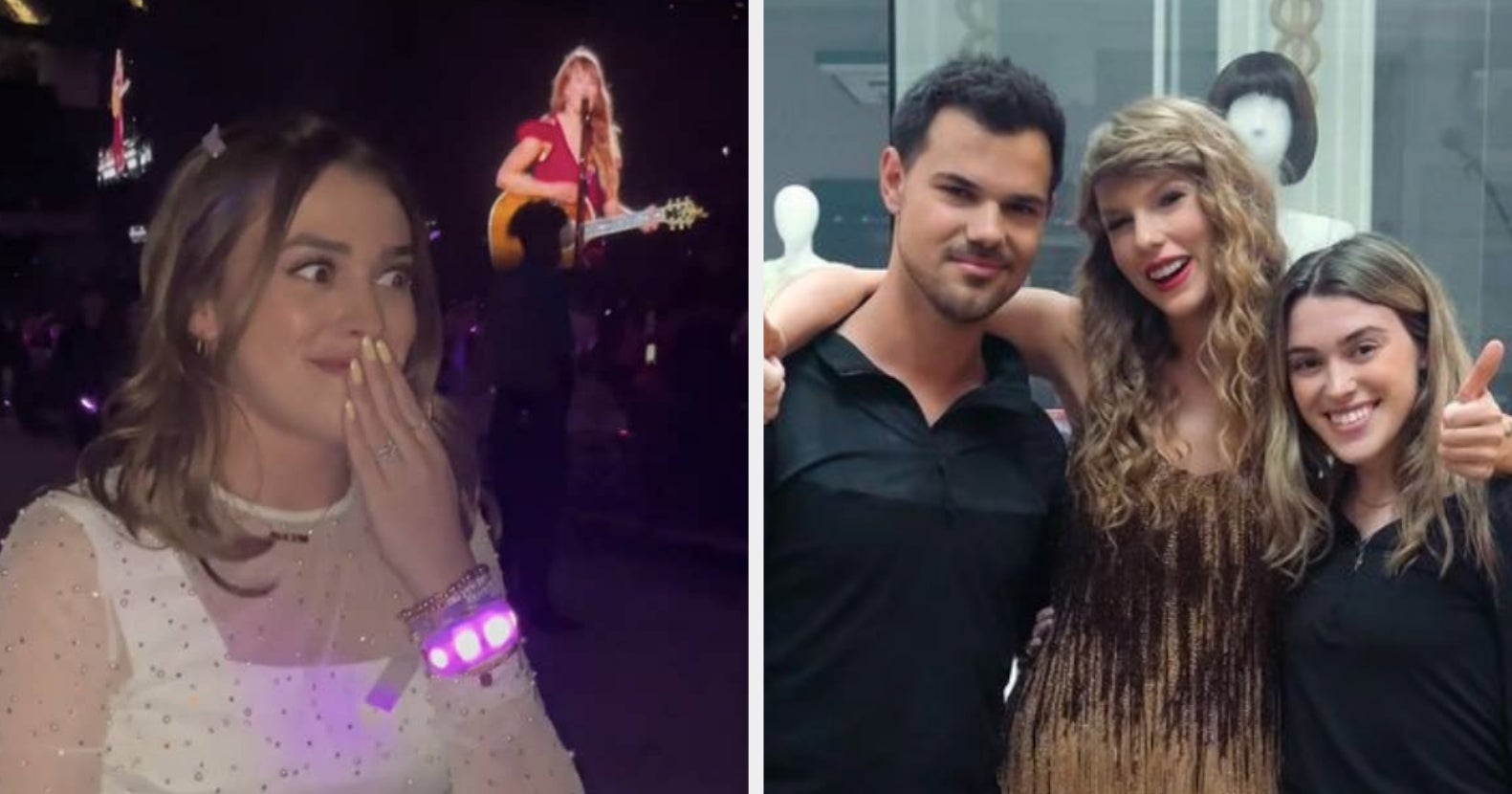 Taylor Lautner’s Wife References His Relationship With Taylor Swift