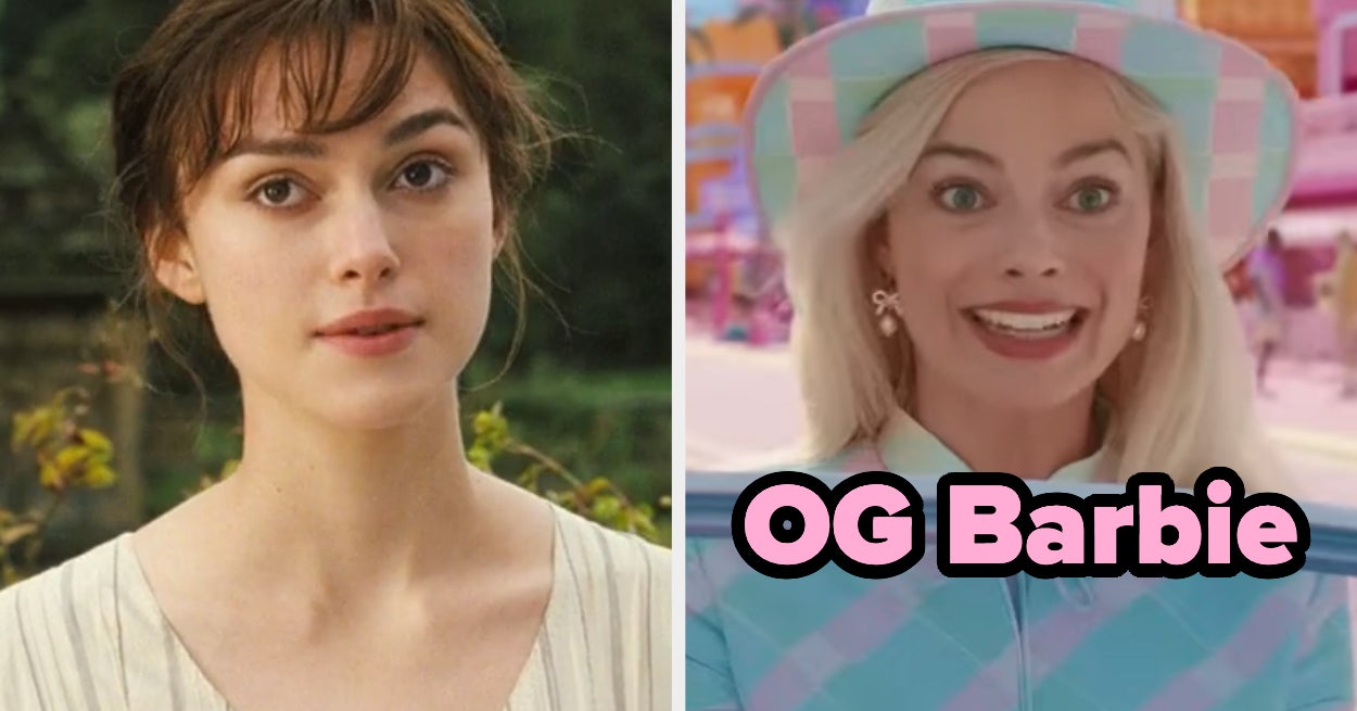 Pick Female Characters See Barbie You Are Quiz