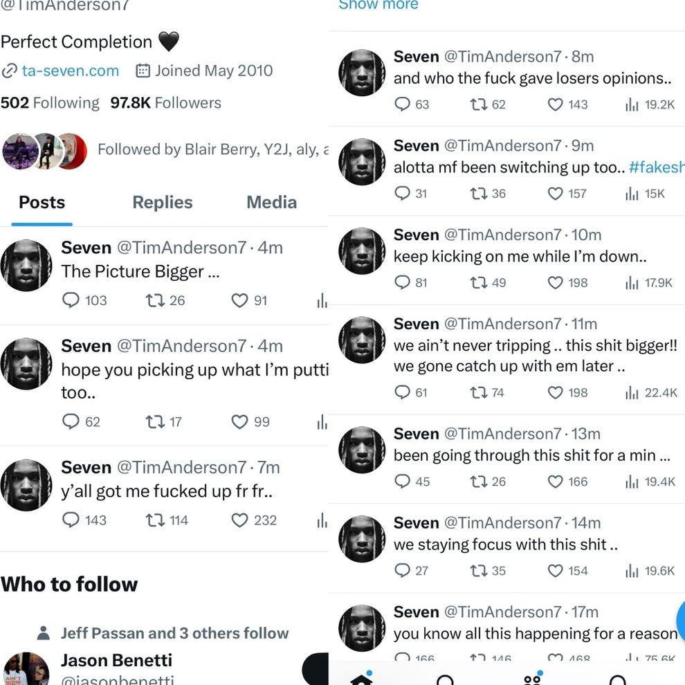 Tim Anderson Goes on Twitter Rant Following Jose Ramírez Fight | Complex