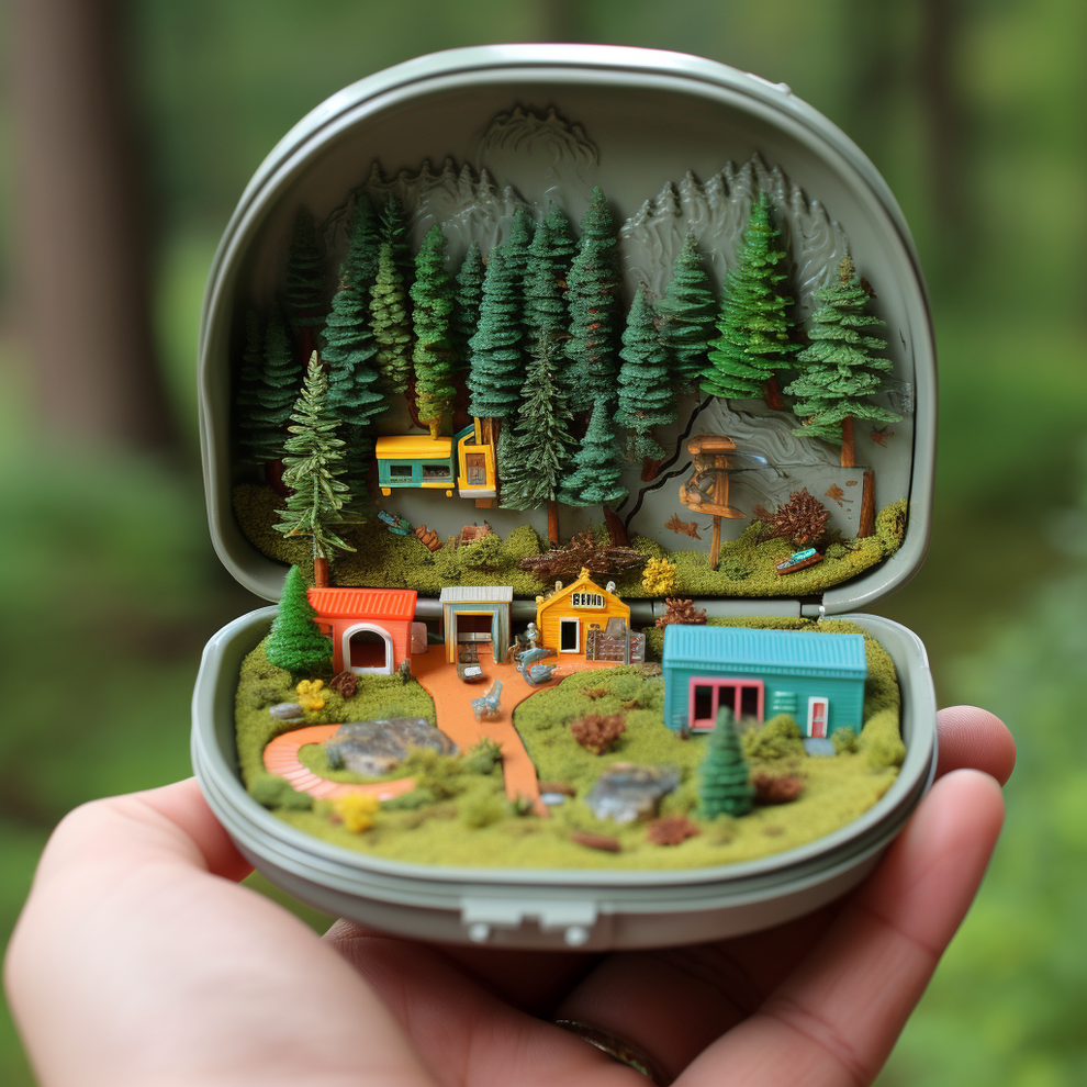 AI Images Of US States As Polly Pockets