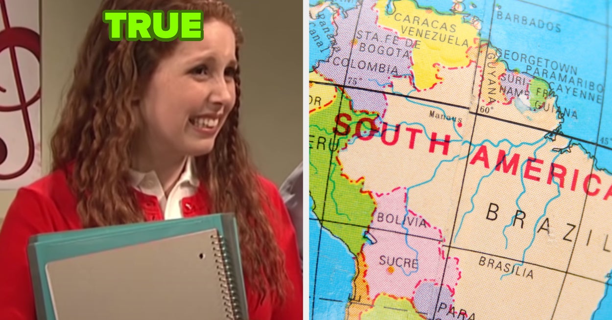 Geography Quiz True Or False