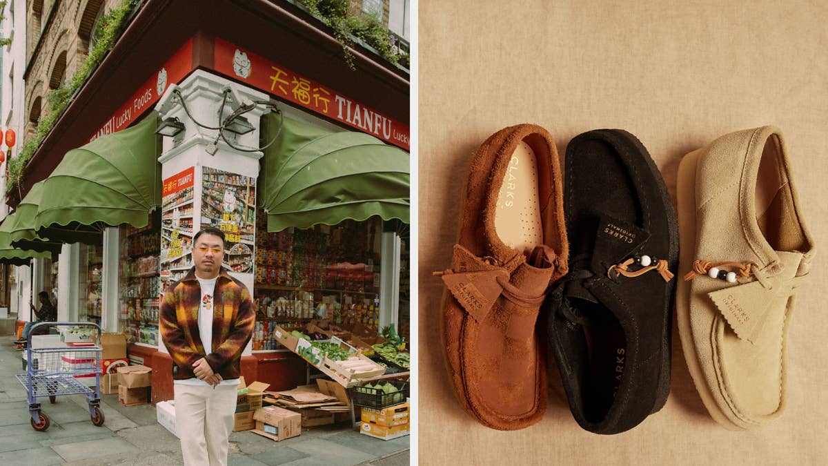 Percival Releases Beaded Wallabee Capsule With Clarks Originals | Complex