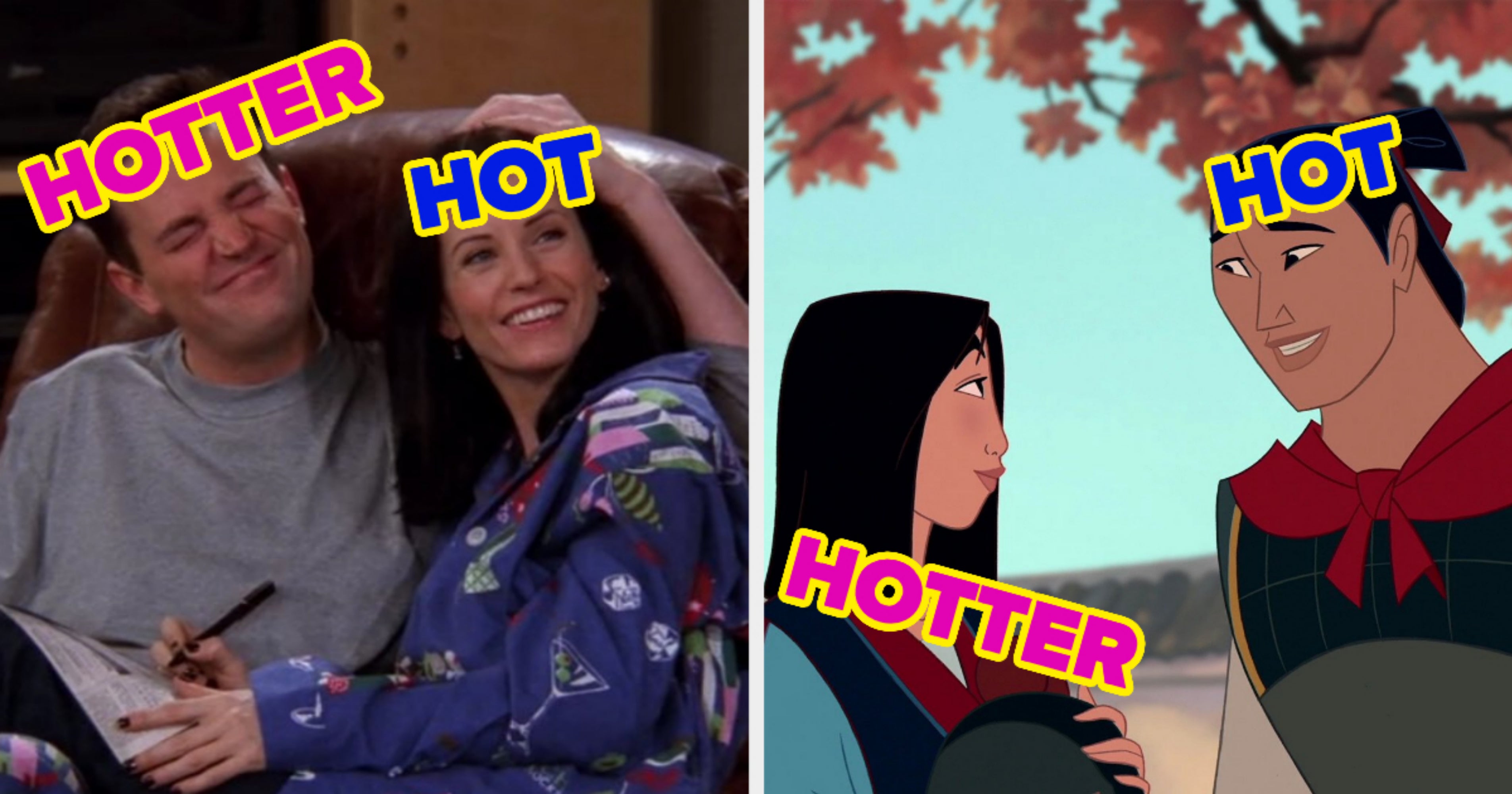 Who's The Hotter Person In These Fictional Couples? Quiz