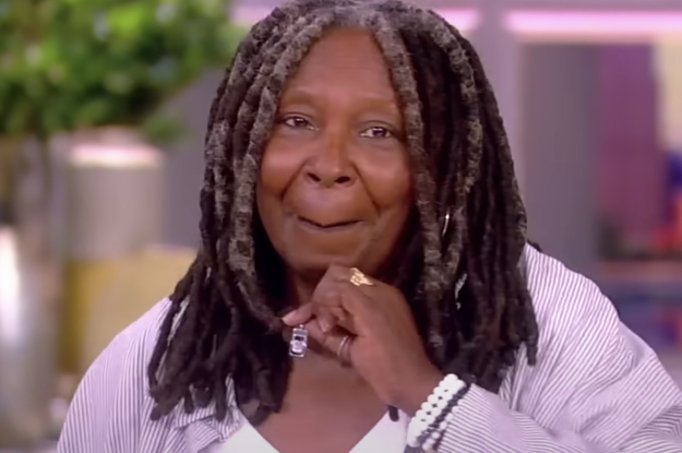 Whoopi Goldberg Hits 'The View' With Montgomery Brawl Folding Chair Necklace | Complex