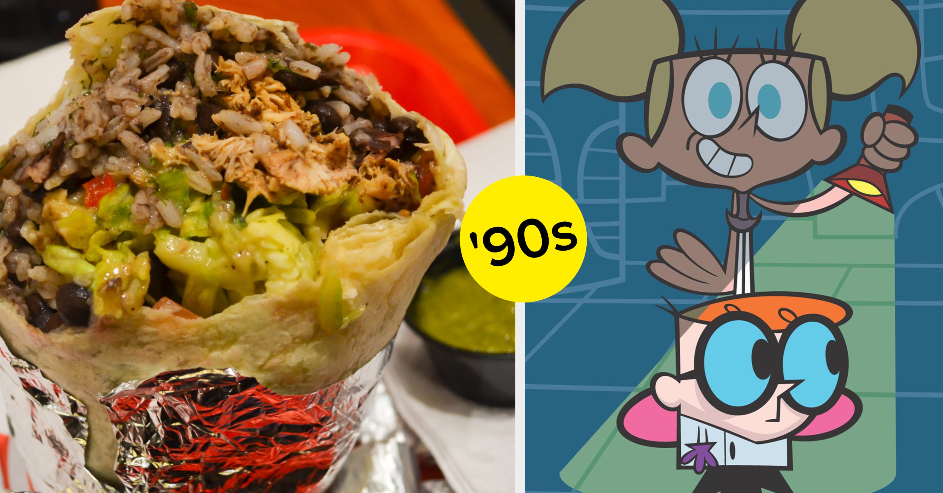 Build A Burrito And We’ll Reveal Which '90s Cartoon Character You're ...