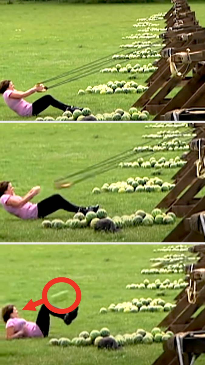 watermelon face catapult