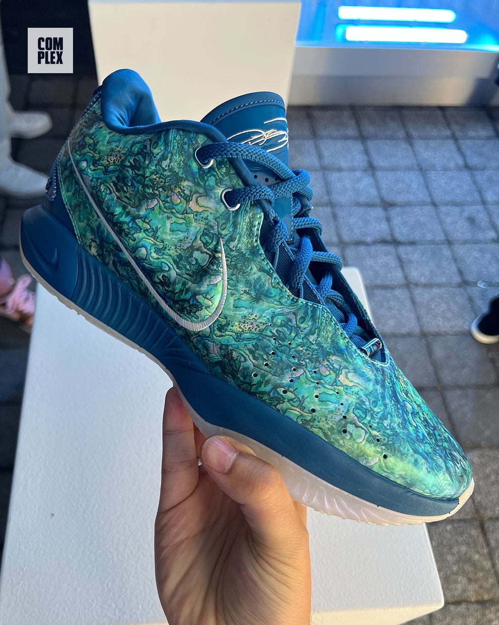 Nike LeBron 21 Abalone Pearl Release Date | Complex