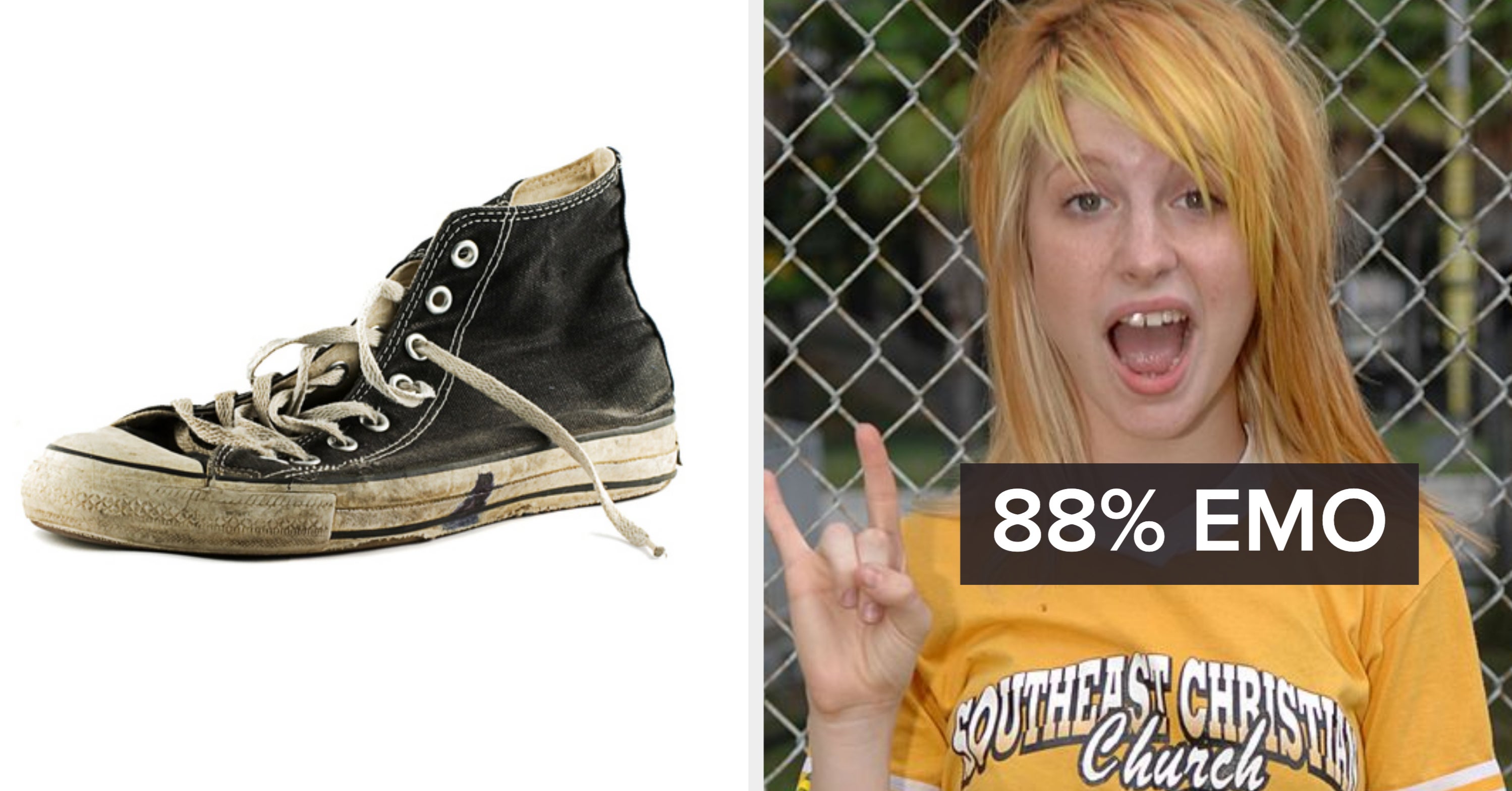 Check Off Your Wardrobe To Reveal If You're Emo