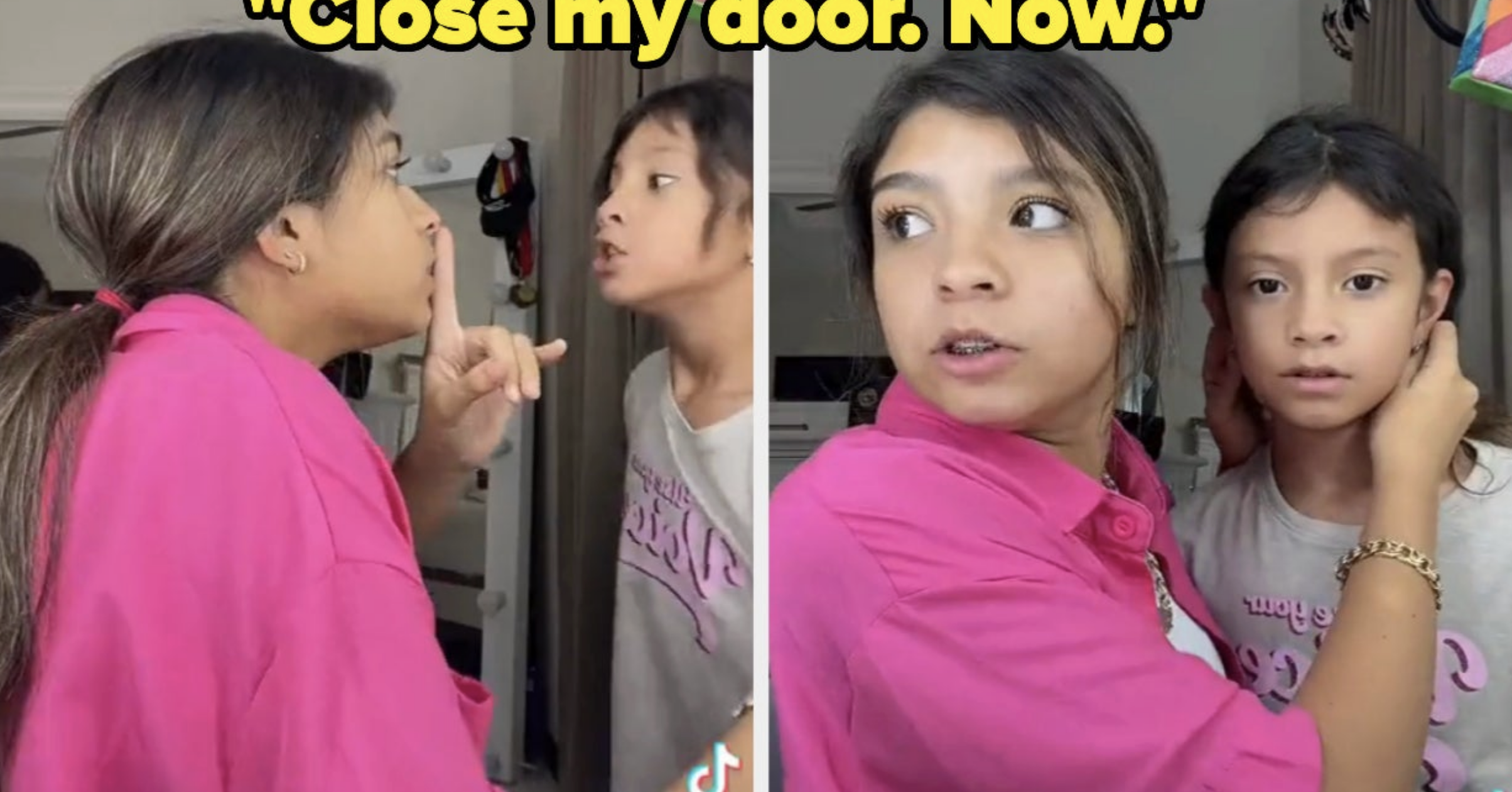 Viral Video: Sisters Cutting Bangs To Avoid Trouble