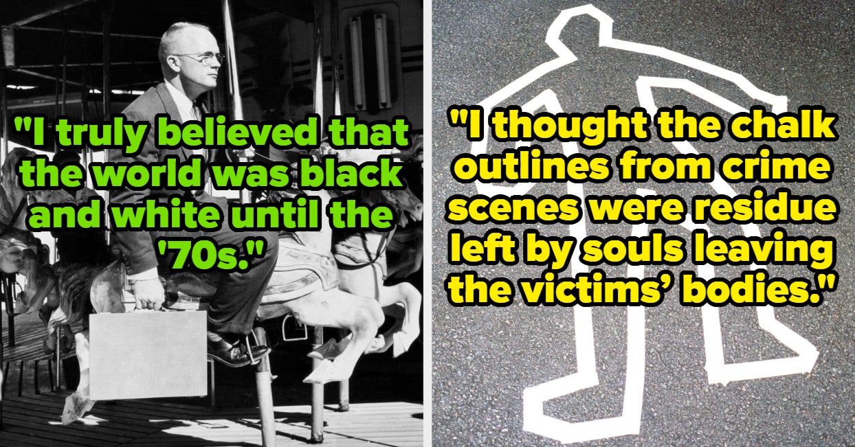 People Are Sharing The Wildest Things They Believed As Kids
