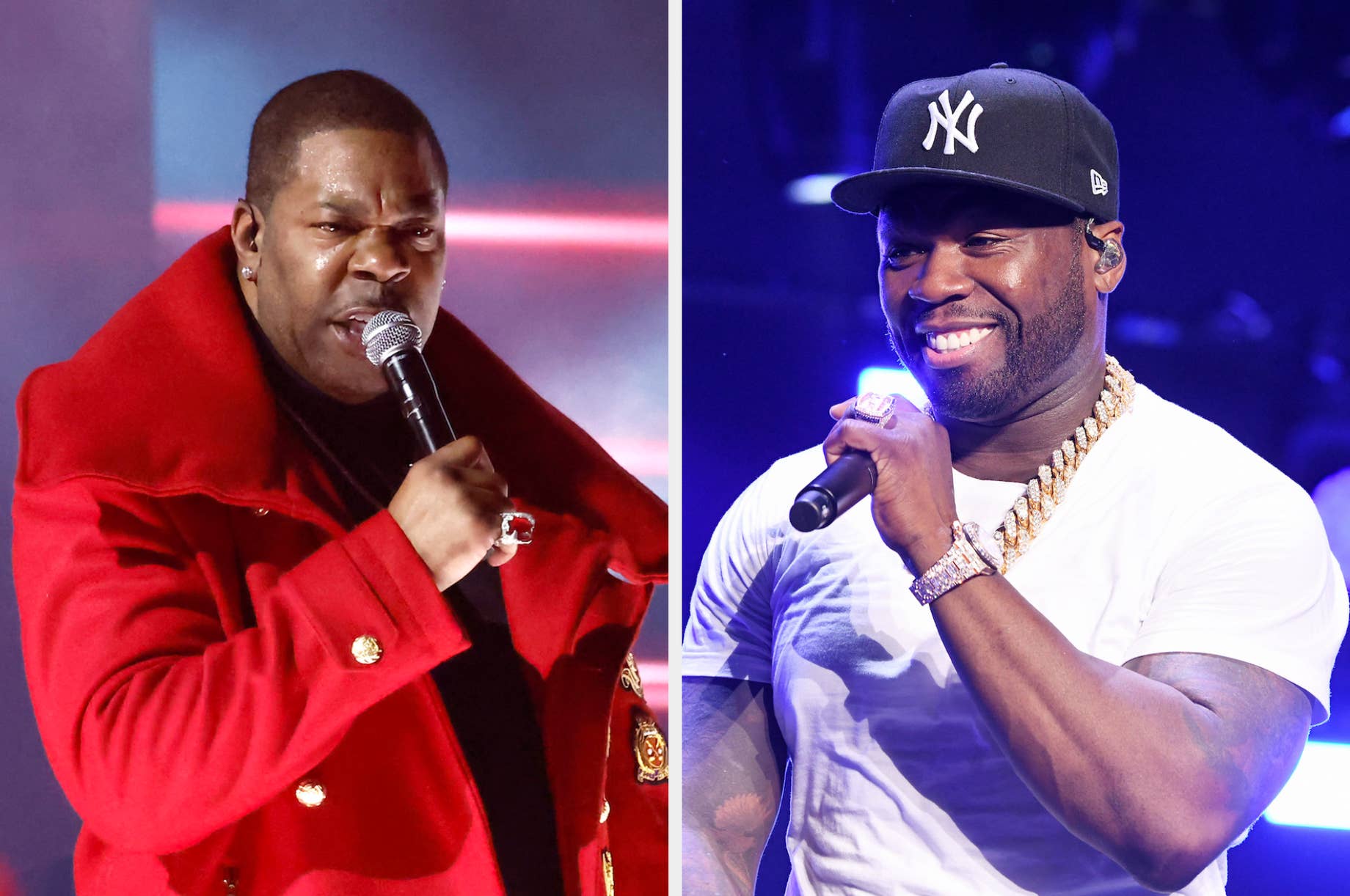 Busta Rhymes Teases 50 Cent For 'Fanning a Fart' Dance Move | Complex